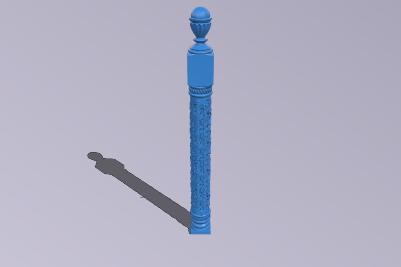 Column pattern | Files to download and to 3D print for free - 3DPEA