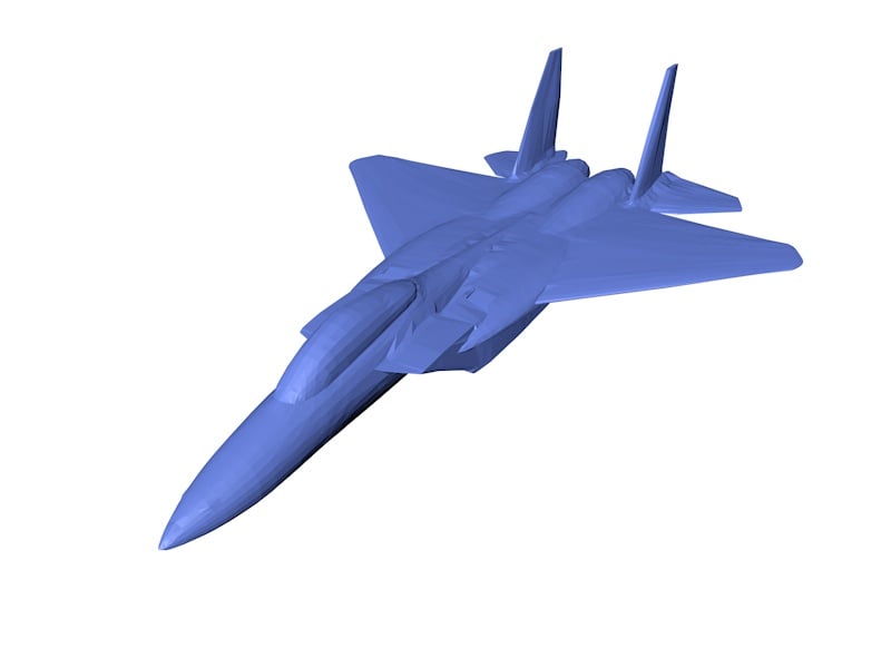 Jet plane F15 - 3DPEA