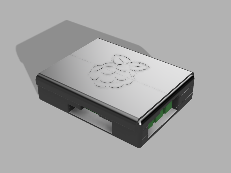 Raspberry 3 UMPC 5" - 3dstl