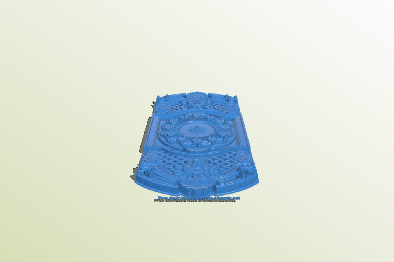 Wall clock pattern - 3DPEA