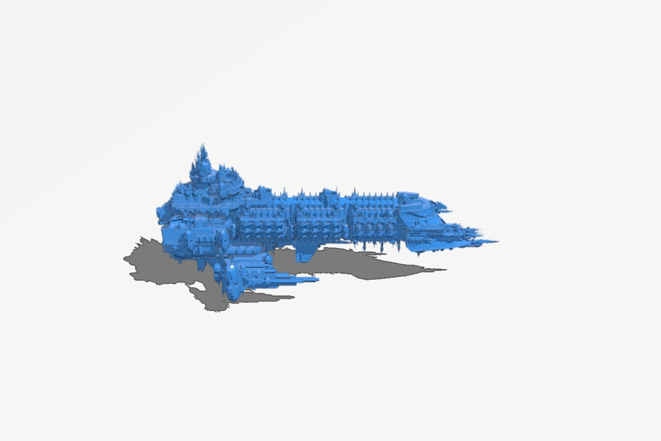 Emperor class Battleship | Files to download and to 3D print for free ...