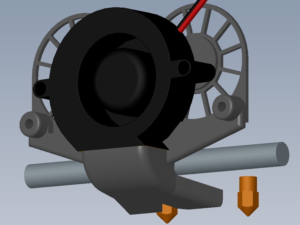 Replicator 1 centrifugal cooling fan and fan guard | Files to download ...