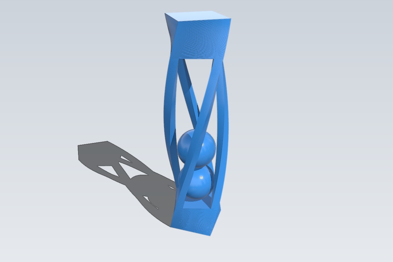 Customizable Balls in Cage | Files to download and to 3D print for free ...