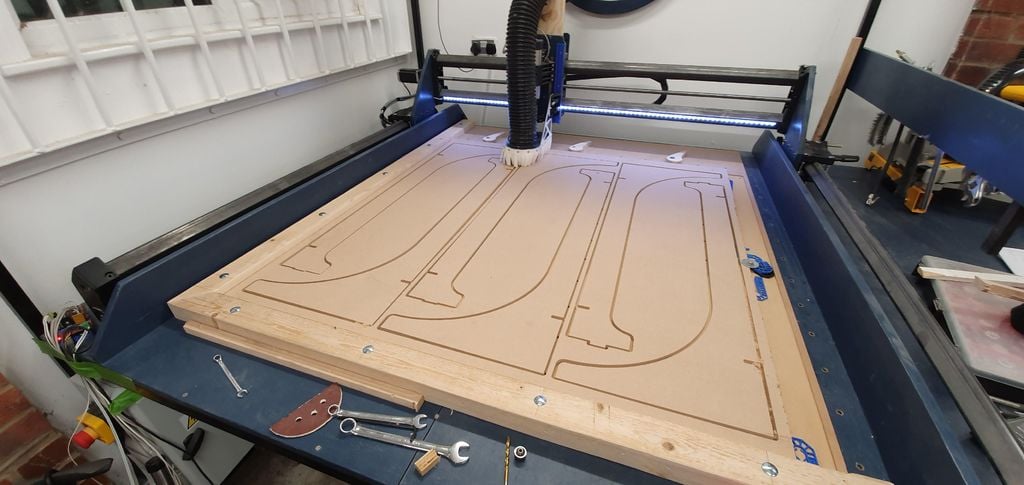 Root 4 CNC Large scale CNC machine | Files to download and to 3D print ...