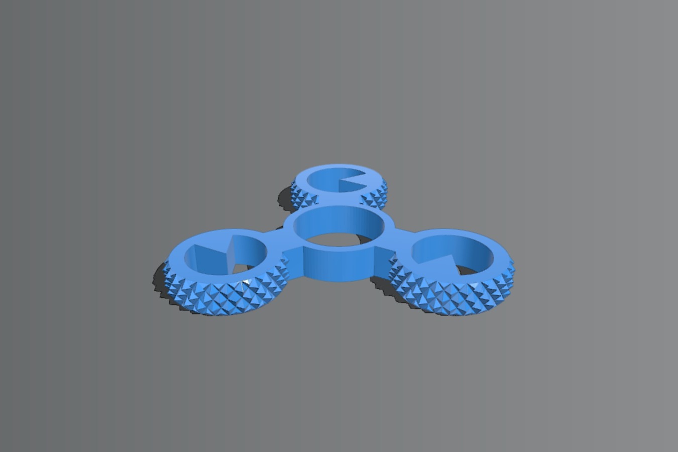 My Customized Fidget Spinners with Cutouts - 3DPEA