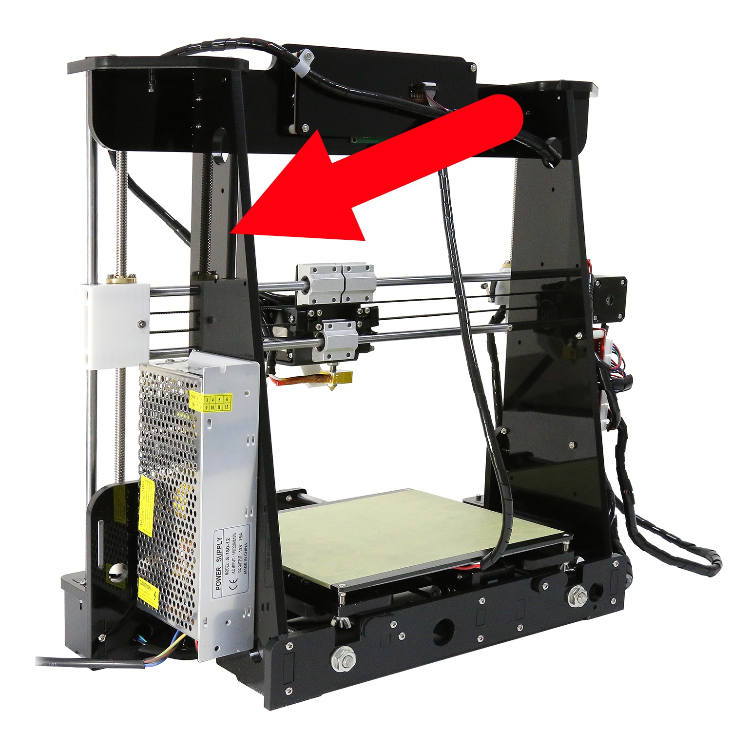 Raspberry Pi B+ 2_3 Case (+RF433 emitter) for Prusa i3 (Anet A8 ...