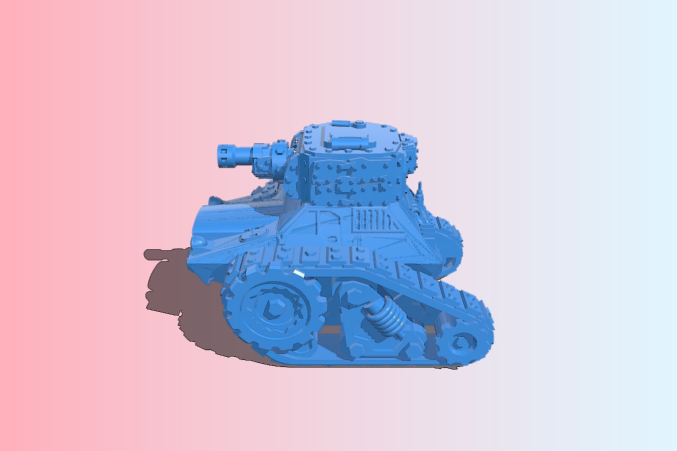 Gremlin tank | Files to download and to 3D print for free - 3DPEA