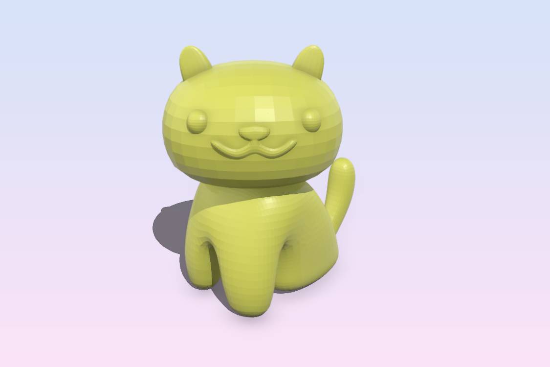 Neko Atsume Cat - 3DPEA