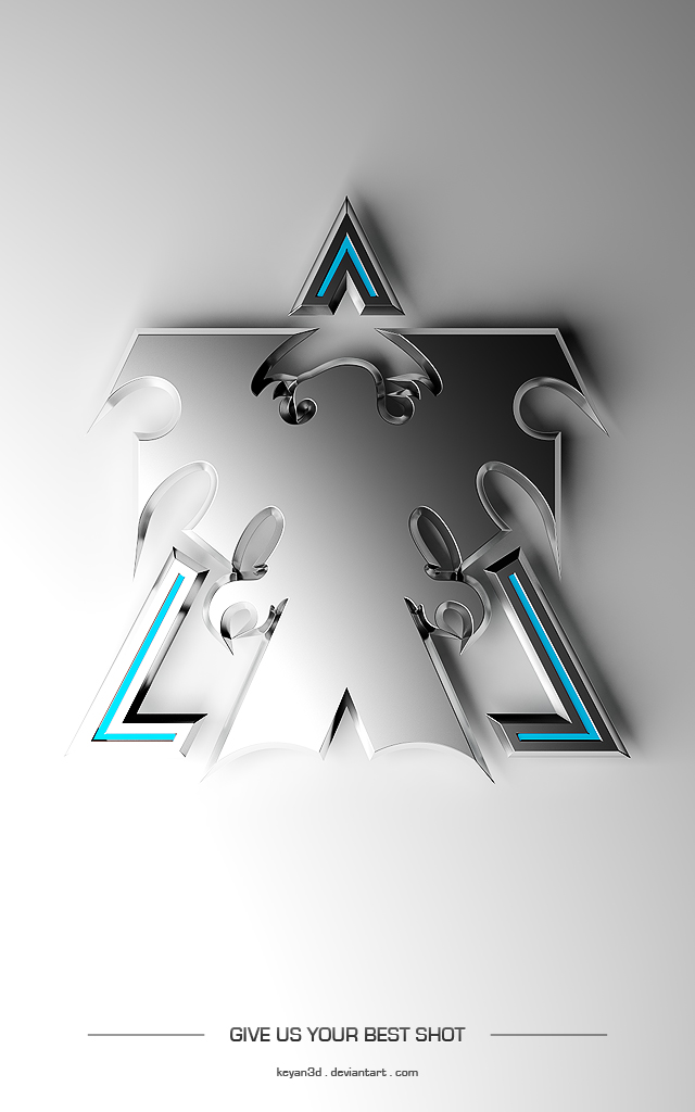 StarCraft Terran Symbol - 3DPEA