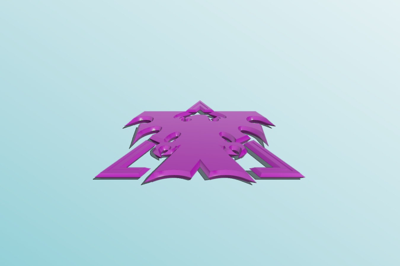 StarCraft Terran Symbol - 3DPEA