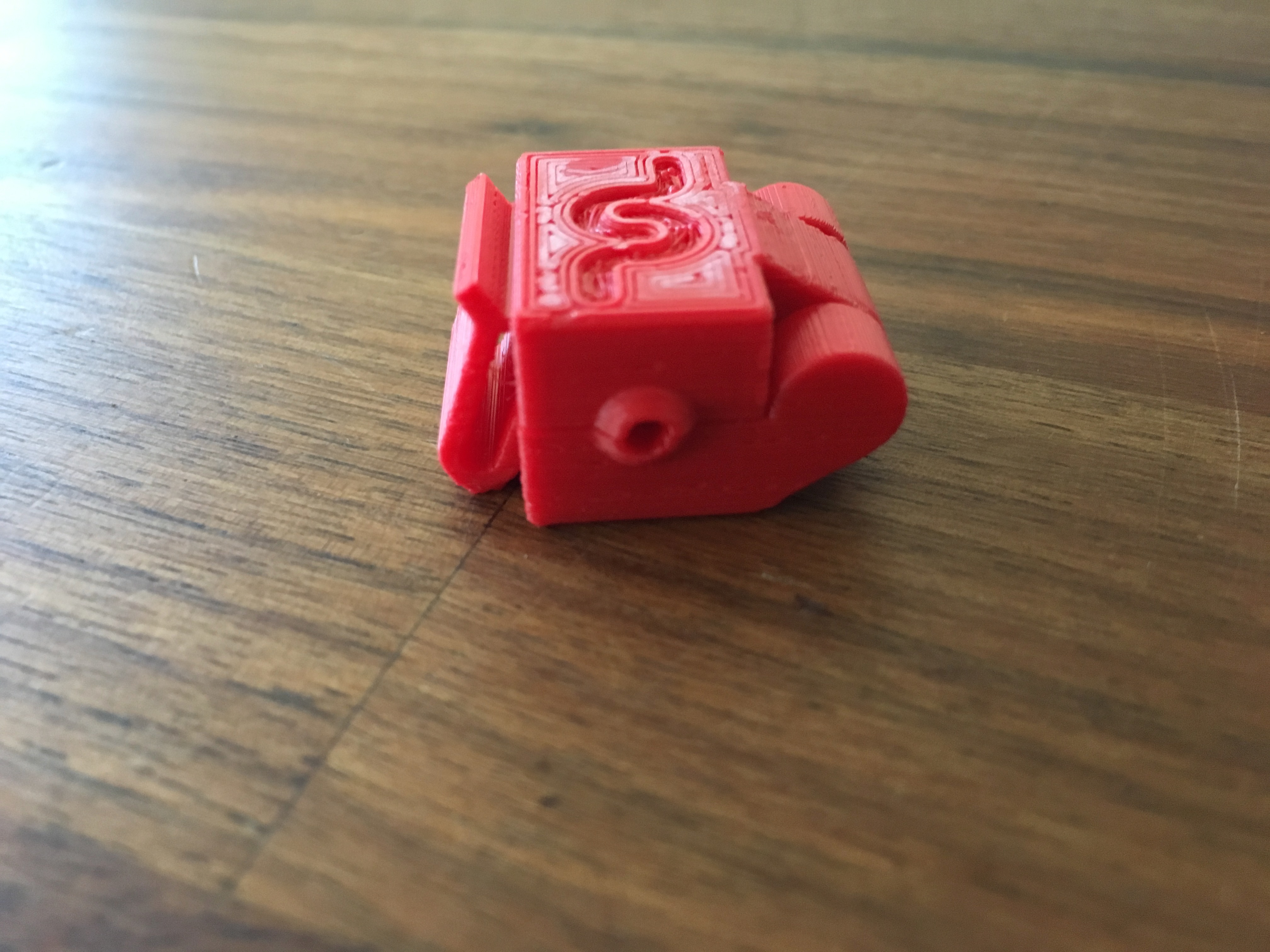 print all in one part filament cleaner - 3DPEA