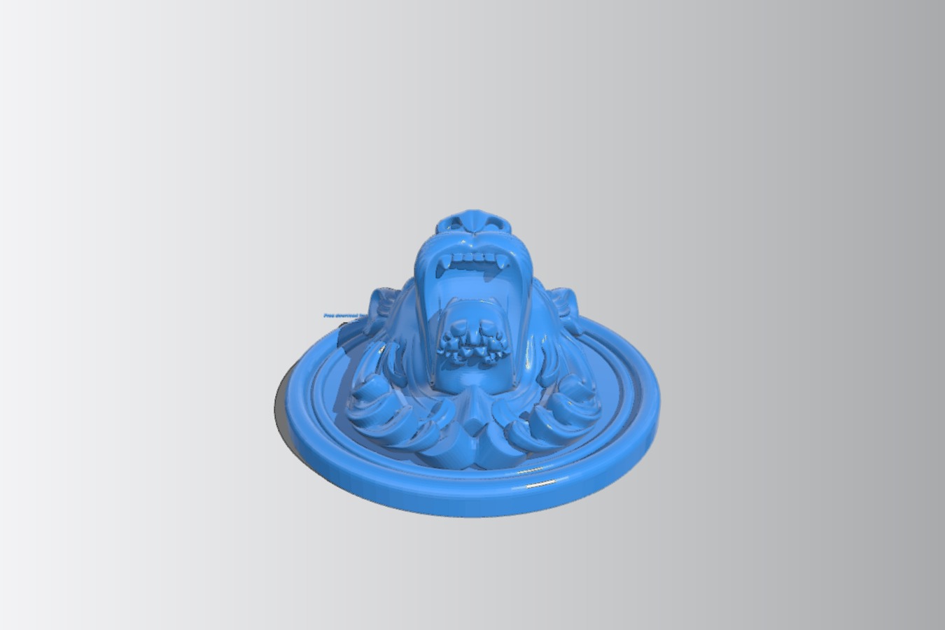 Lion pattern | Files to download and to 3D print for free - 3DPEA