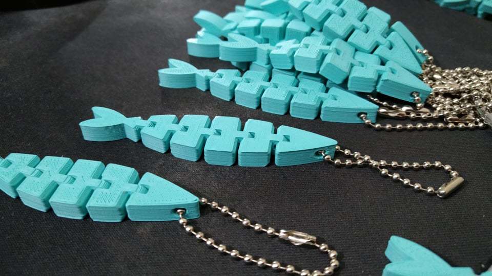 Felix_Articulated keychain fish (from "The Chosen" | Files to download ...