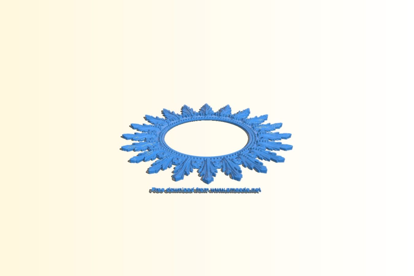 Mirror frame pattern - 3DPEA