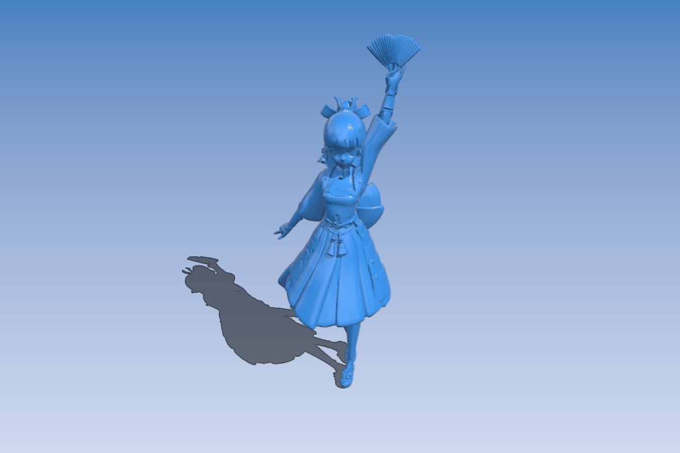 Ayaka genshin | Files to download and to 3D print for free - 3DPEA