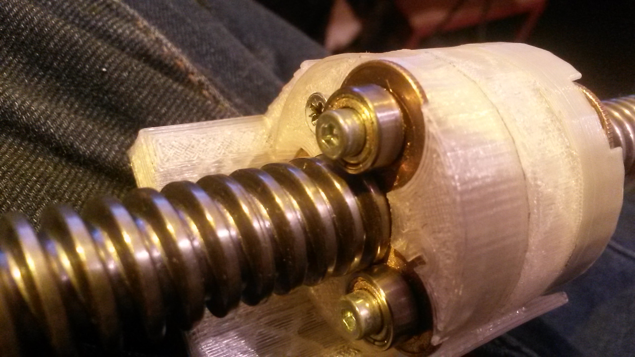 16x4 trapezoid screw hub using coins and bearings | Files to download ...