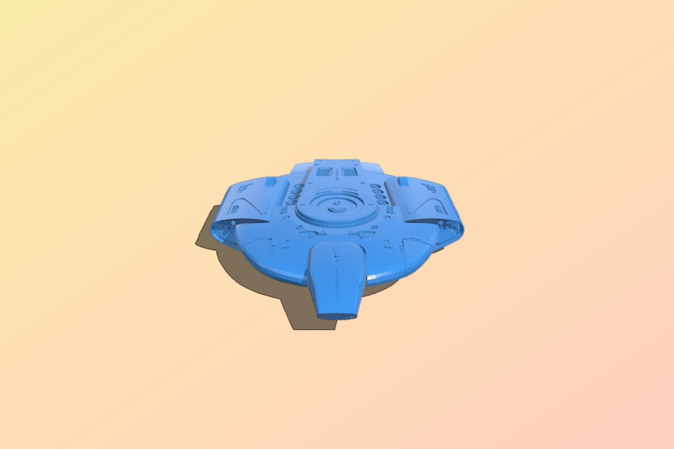 Star Trek - Deep Space Nine USS Defiant - 3DPEA