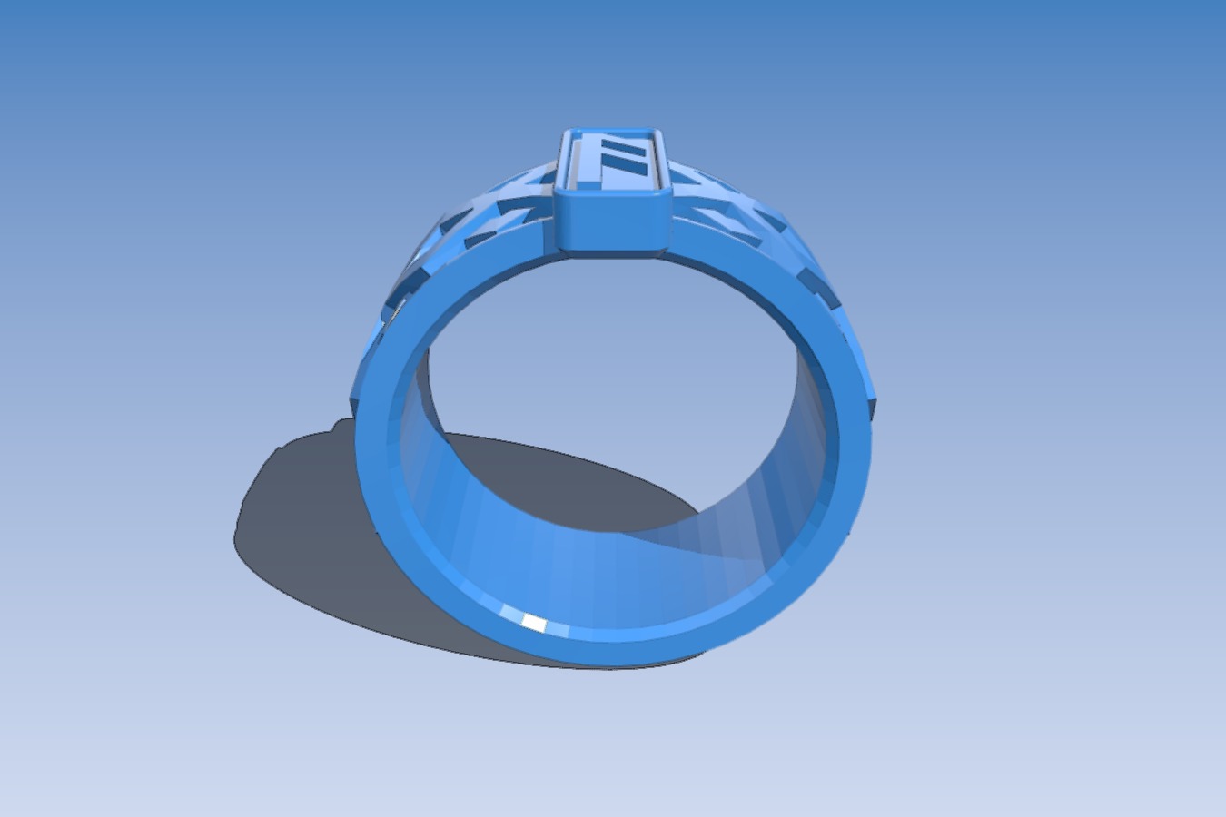 Ansuz ring - 3DPEA