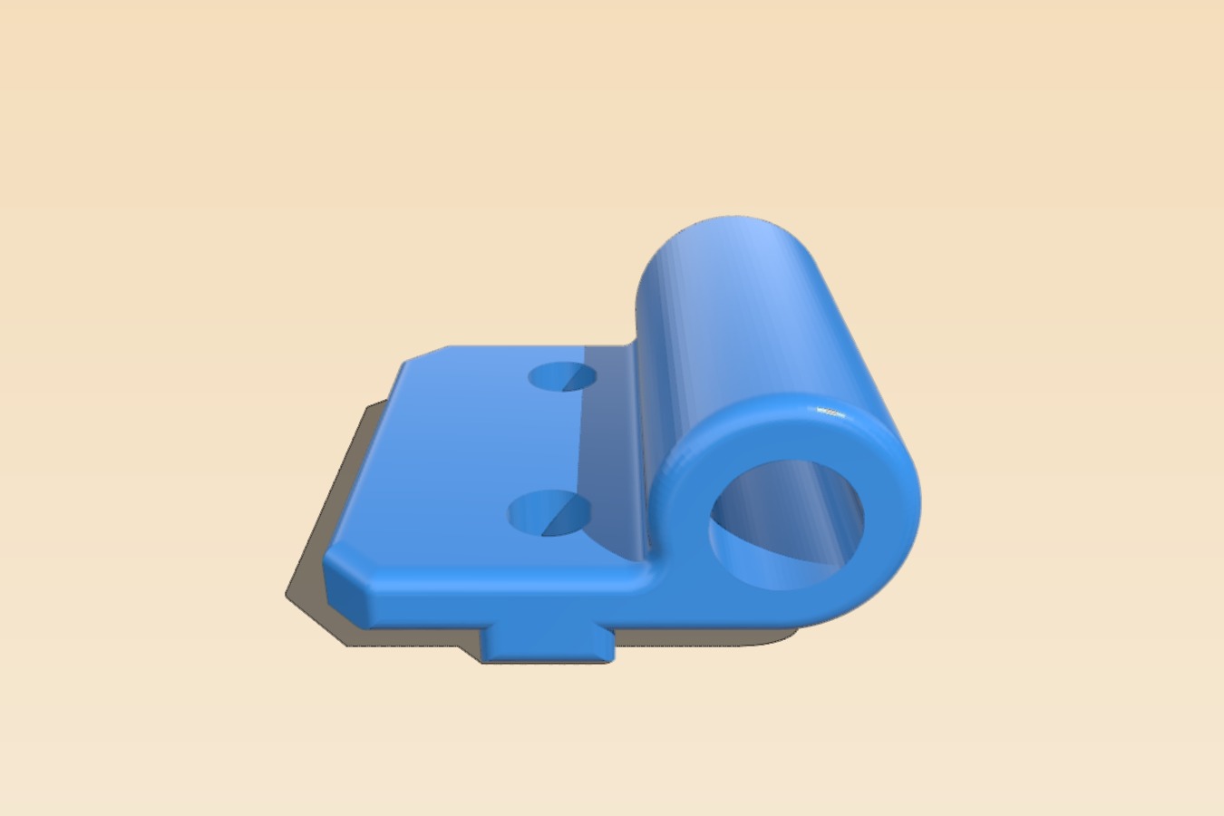 T-slot hinge - 3dstl