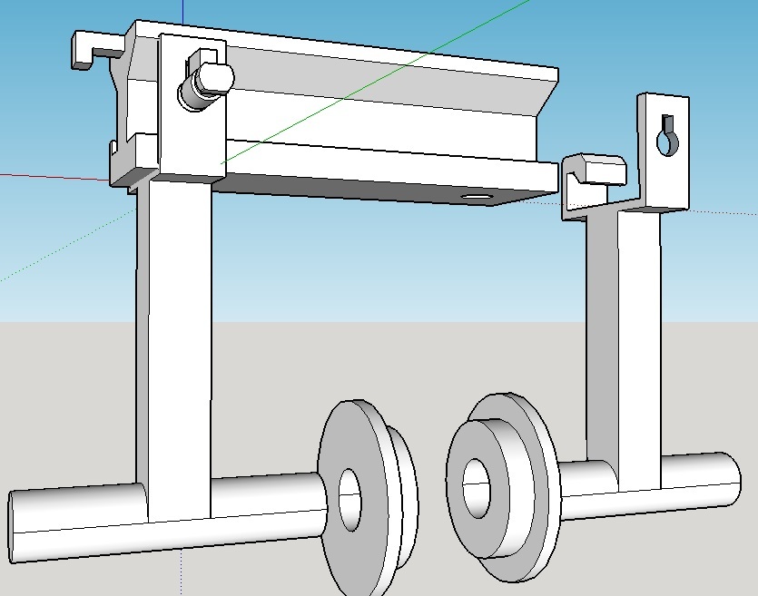 rail spool system | Files to download and to 3D print for free - 3DPEA