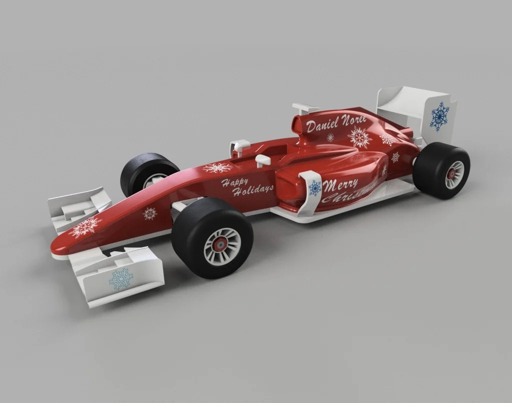 OpenRC F1 car - 3dstl