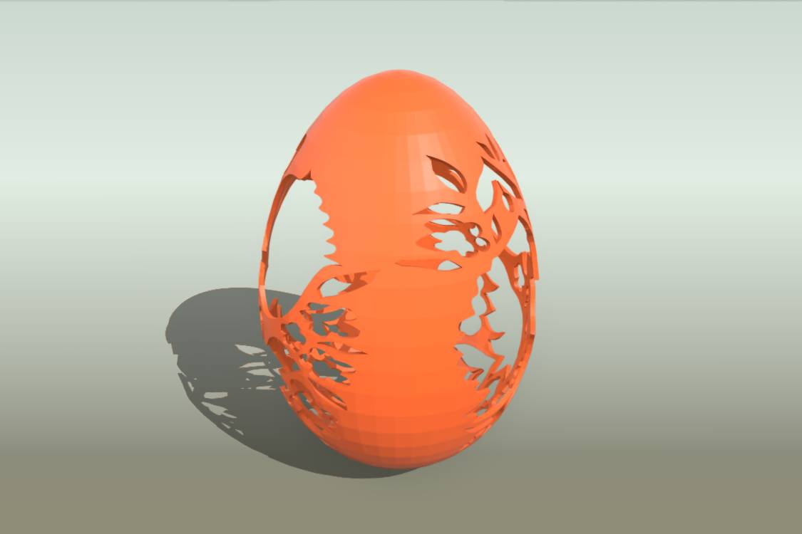 Easter Egg | Files to download and to 3D print for free - 3DPEA