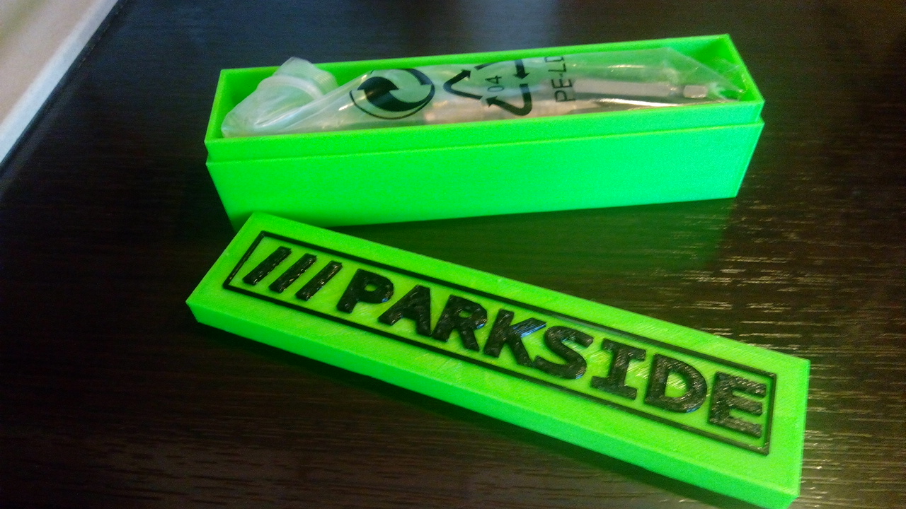 Parkside PABH 20-Li B2 tool box | Files to download and to 3D print for ...