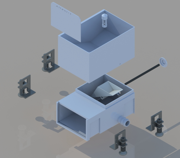 Pluviometer | Files to download and to 3D print for free - 3DPEA