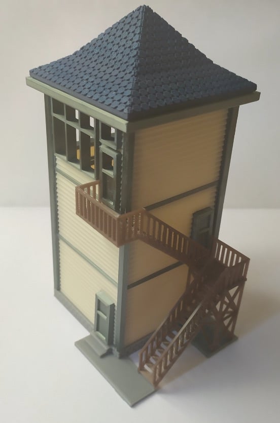 HO Scale Signal Tower - Parts for separate colors printing | Files to ...