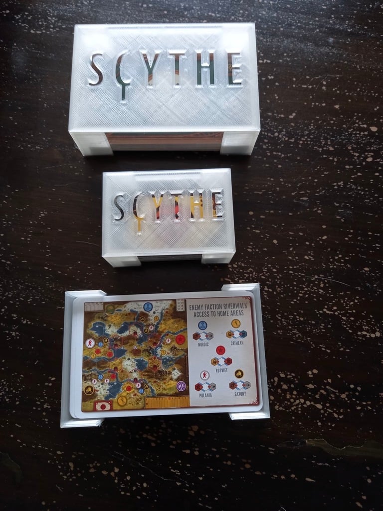 Scythe Board Game - Card Boxes | Files to download and to 3D print for ...