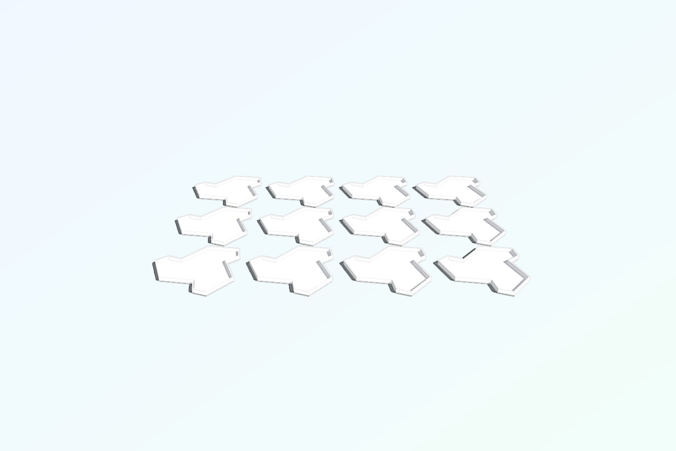 Display Area Building Blocks - 3dstl