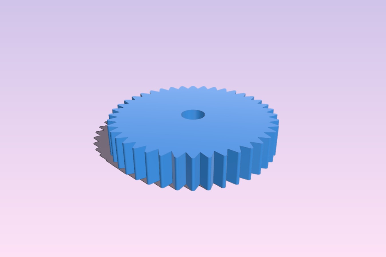 Simple Gear Customizer 40v2 - 3dstl