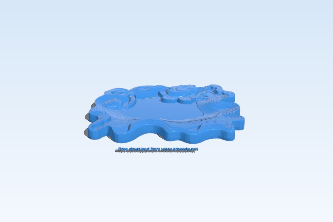 Tea tray | Files to download and to 3D print for free - 3DPEA