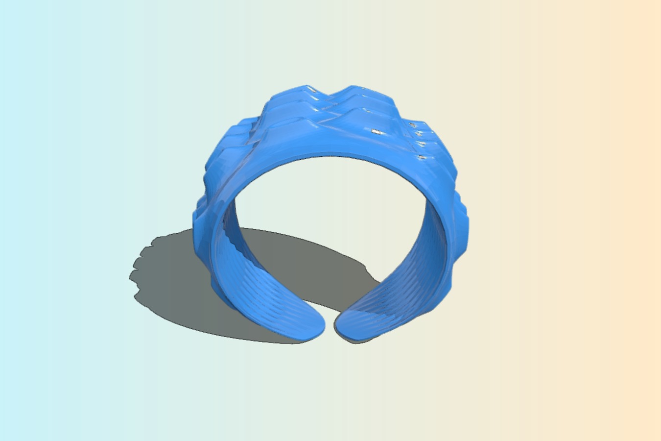 Plated Ring - 3DPEA