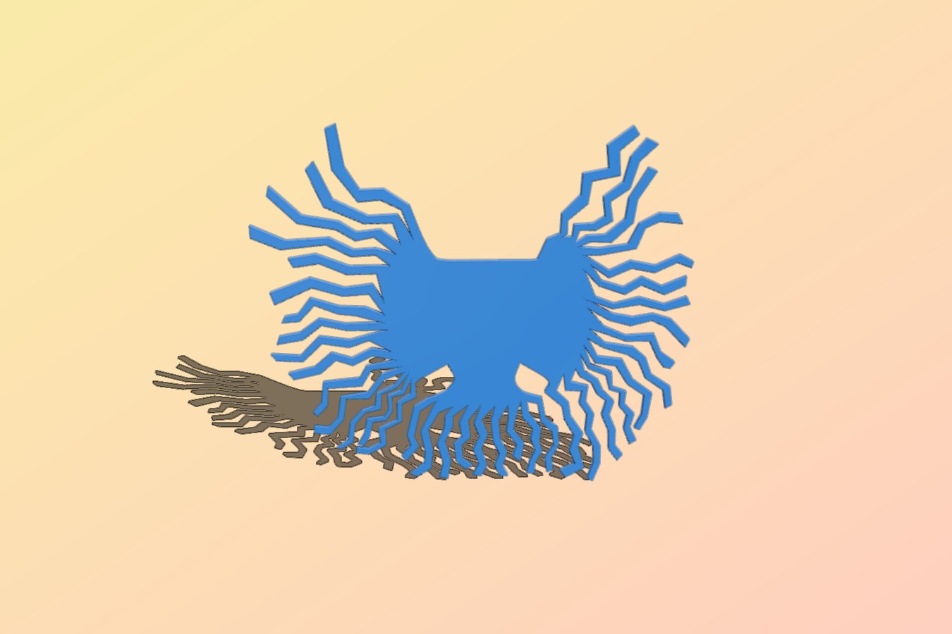 Inti mask replica | Files to download and to 3D print for free - 3DPEA