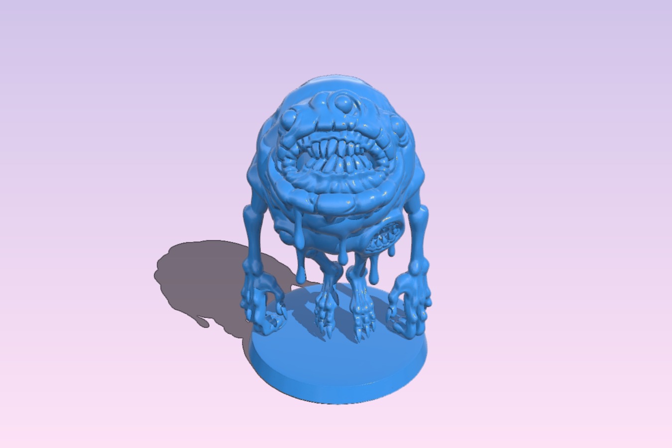 Ectomorph Monster Figure – Bloated Specter | Files to download and to ...