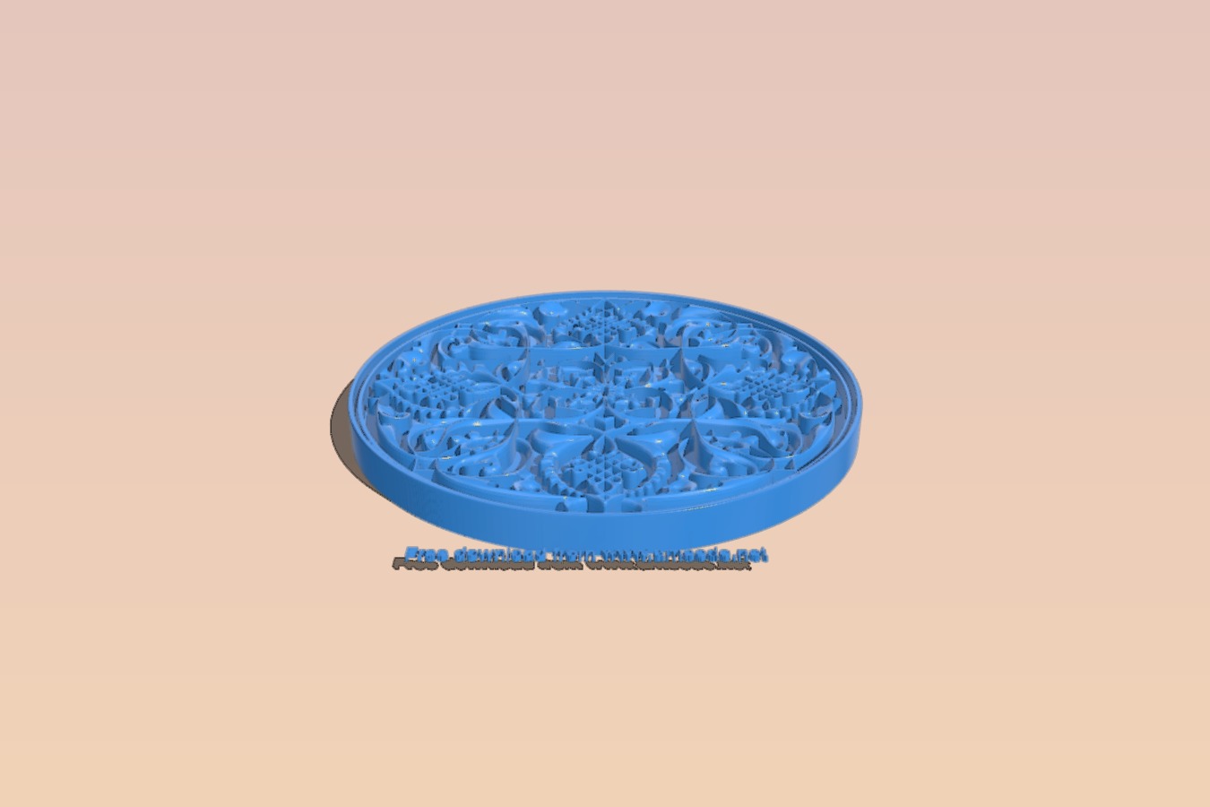 Round pattern | Files to download and to 3D print for free - 3DPEA