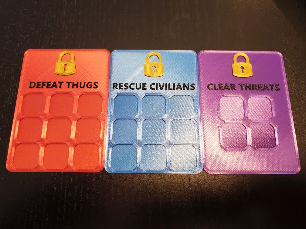 Marvel United Mission Cards (Multi-Color) | Files to download and to 3D ...