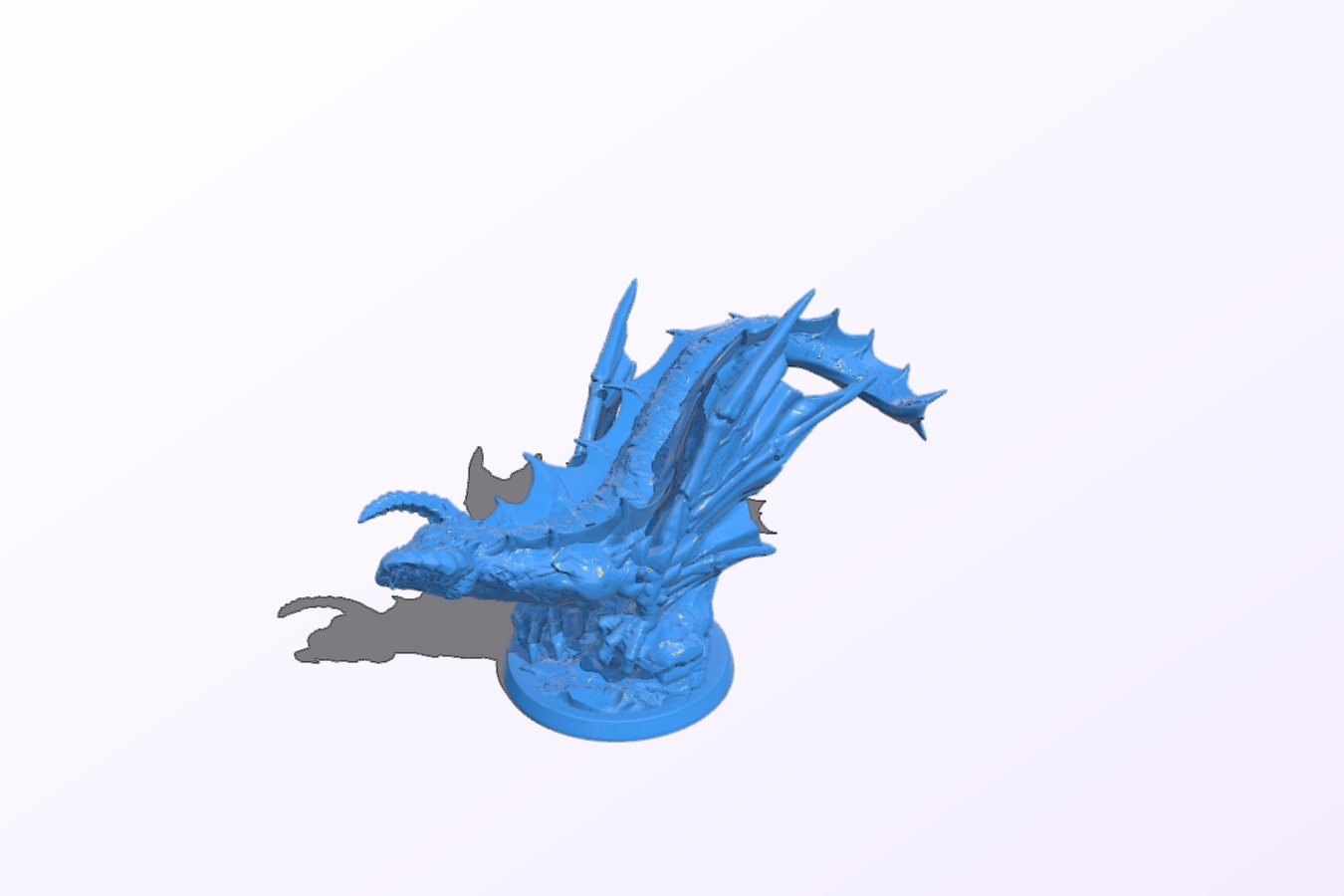 Crawling dragon | Files to download and to 3D print for free - 3DPEA