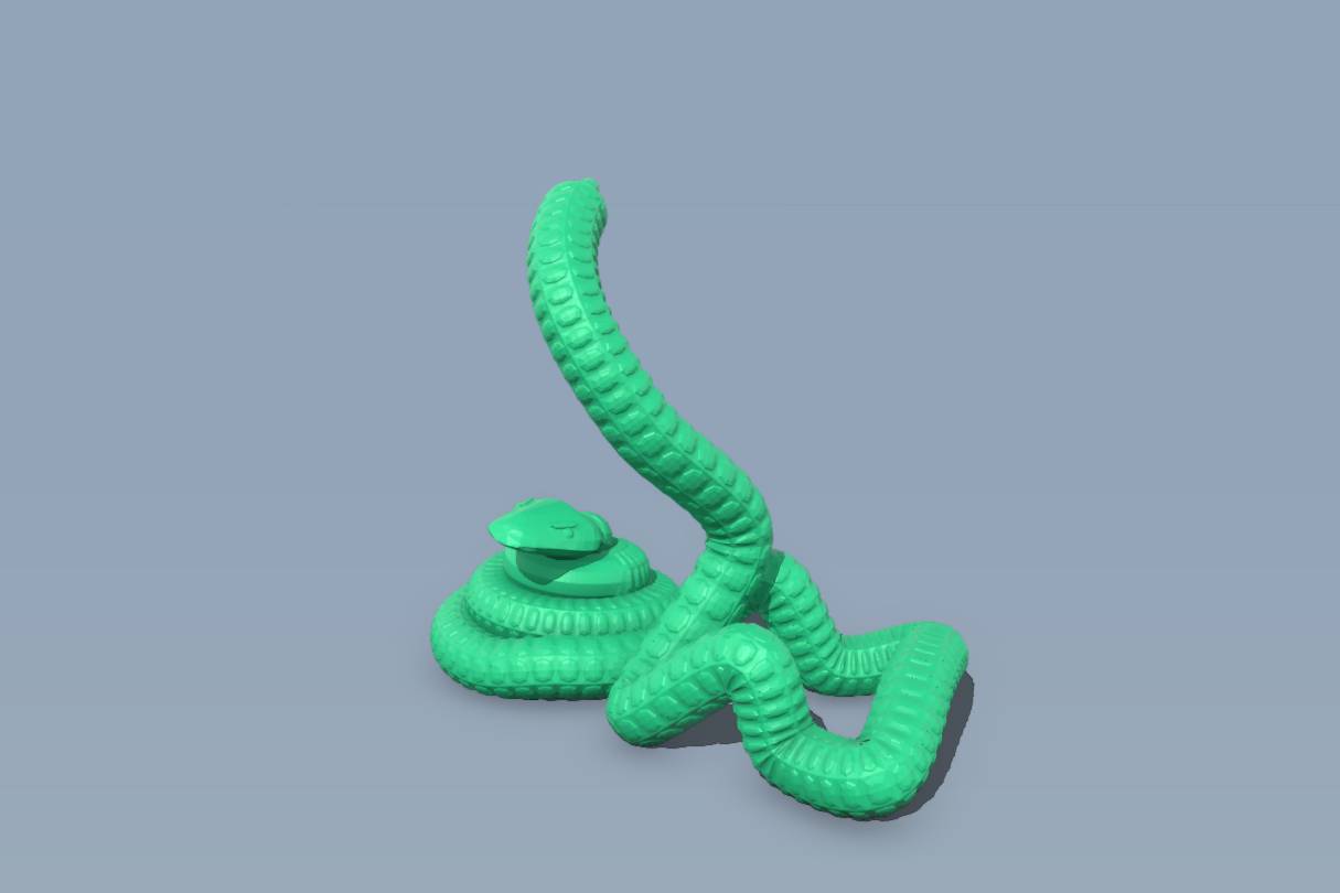 Snake Phone Holder - 3DPEA