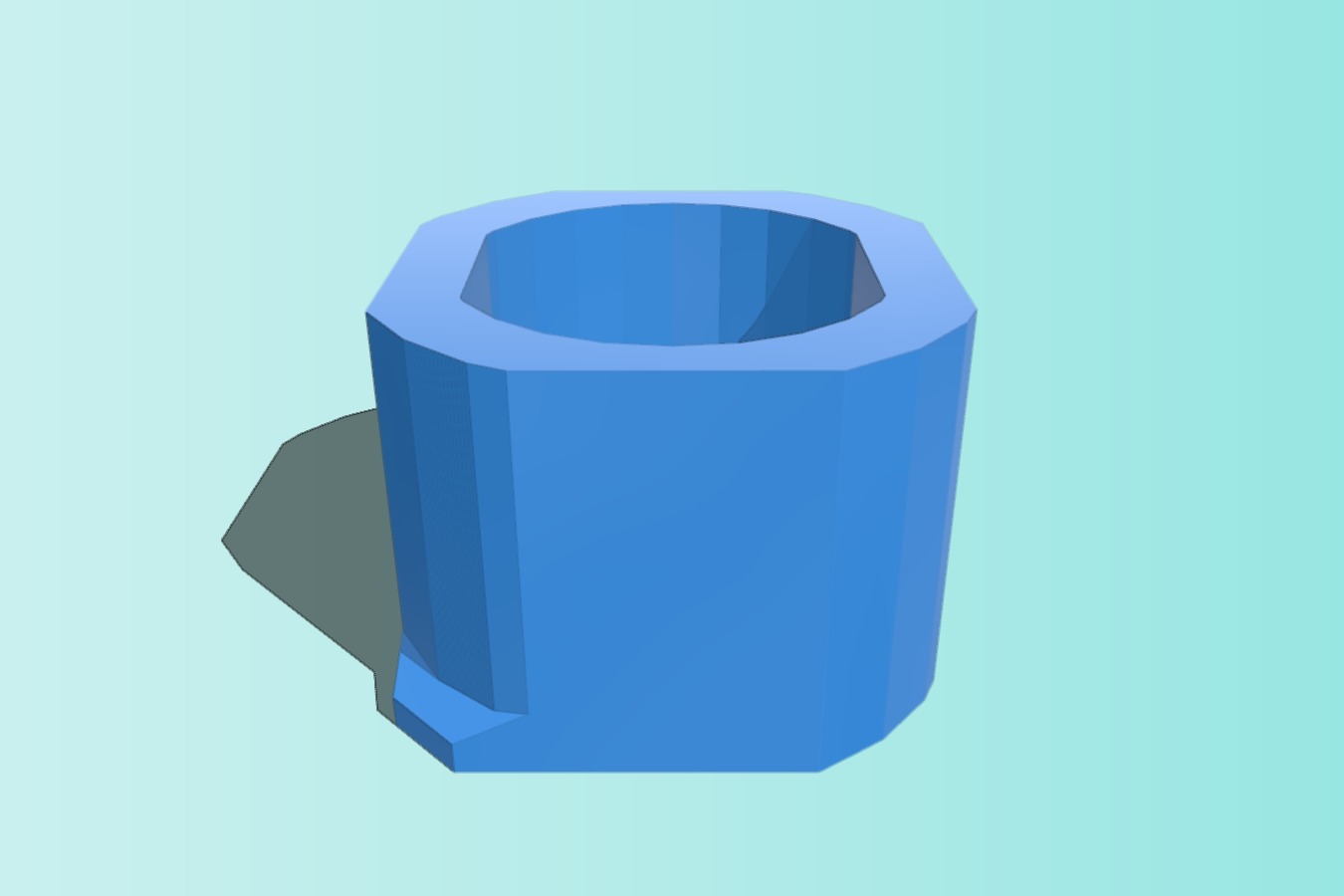 Simple Rounded edge chunky Container - 3DPEA
