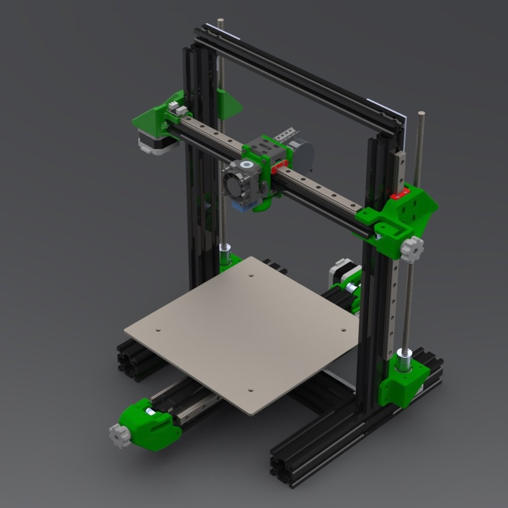 Ender 3 Pro Linear Rail Conversion - 3dstl