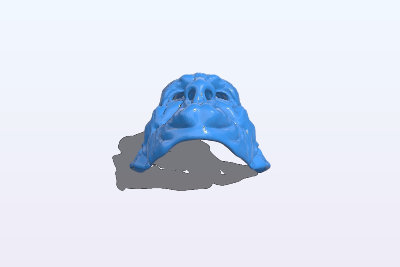 Demon face mask | Files to download and to 3D print for free - 3DPEA