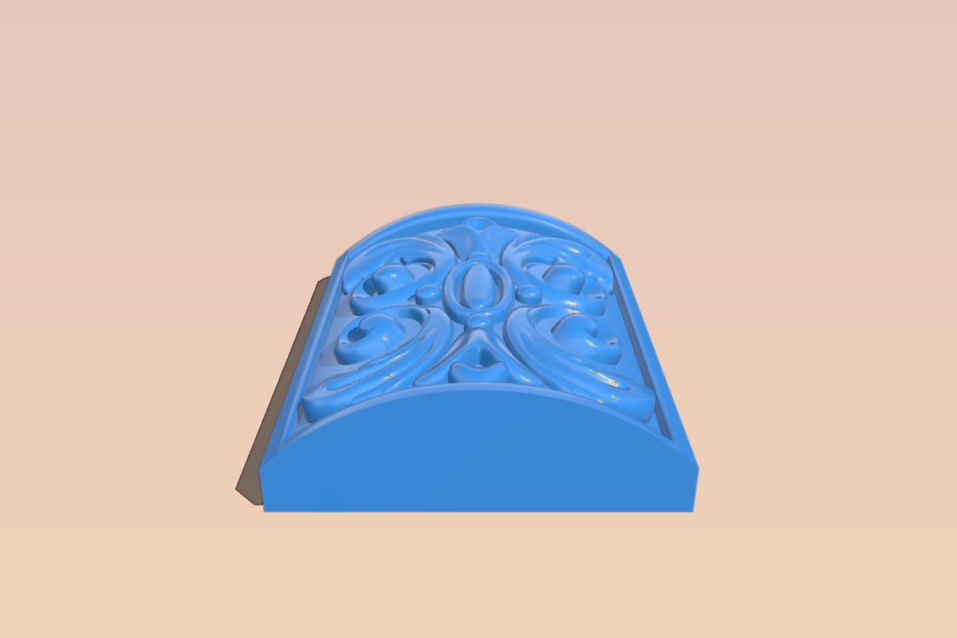 Curved surface pattern | Files to download and to 3D print for free - 3DPEA