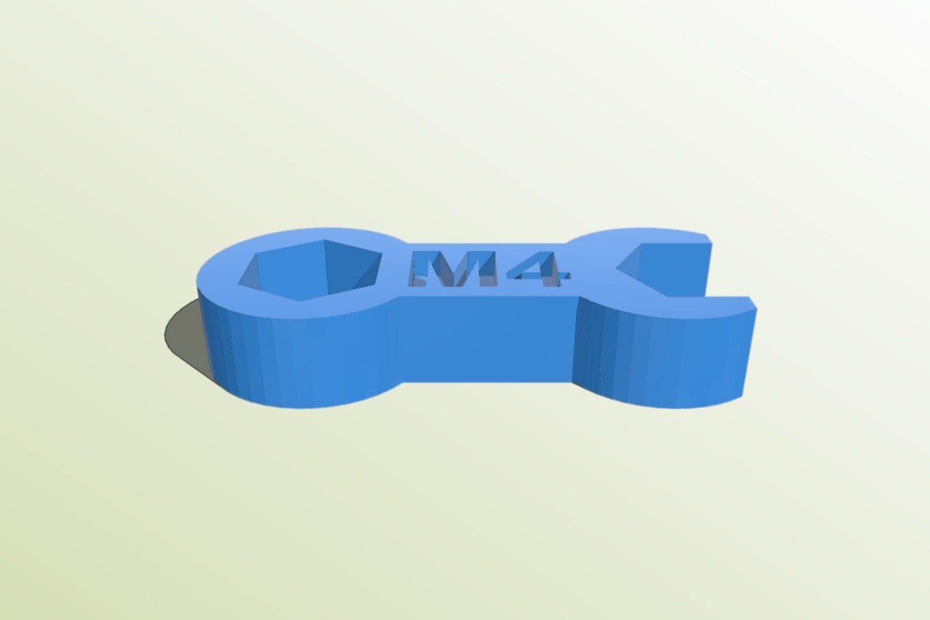 Mini M4 Wrench | Files to download and to 3D print for free - 3DPEA