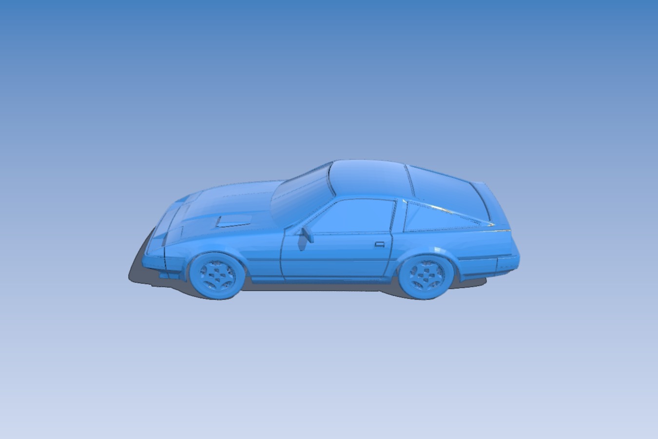 Nissan 300ZX B0012394 3d model file for 3d printer - 3DPEA