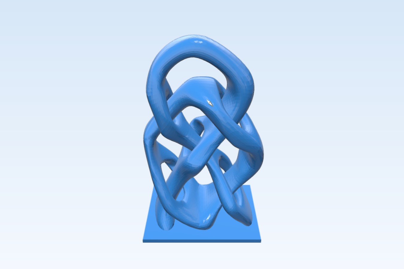 Intertwined 2 | Files to download and to 3D print for free - 3DPEA