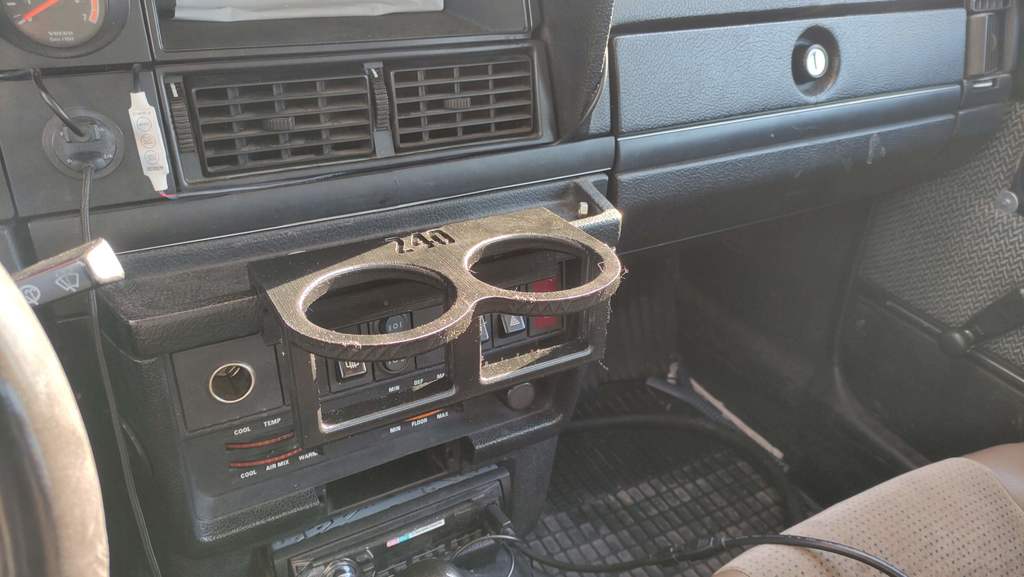 The Original Volvo 240 Durable Dual Mug Cup holder - 3DPEA