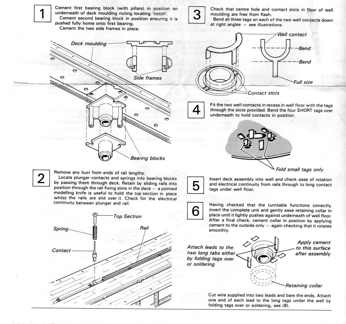 N-gauge turntable bridge - 3DPEA