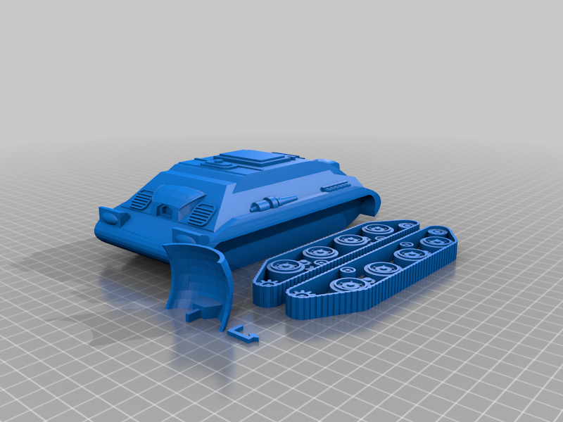 Radar Panzer_ Radar tank | Files to download and to 3D print for free ...